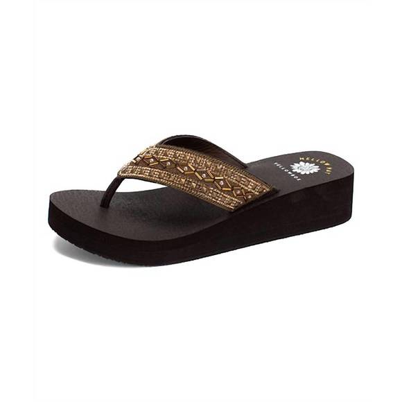 Yellow Box | Shoes | New Yellowbox Lexon Flip Flop In Bronze | Poshmark